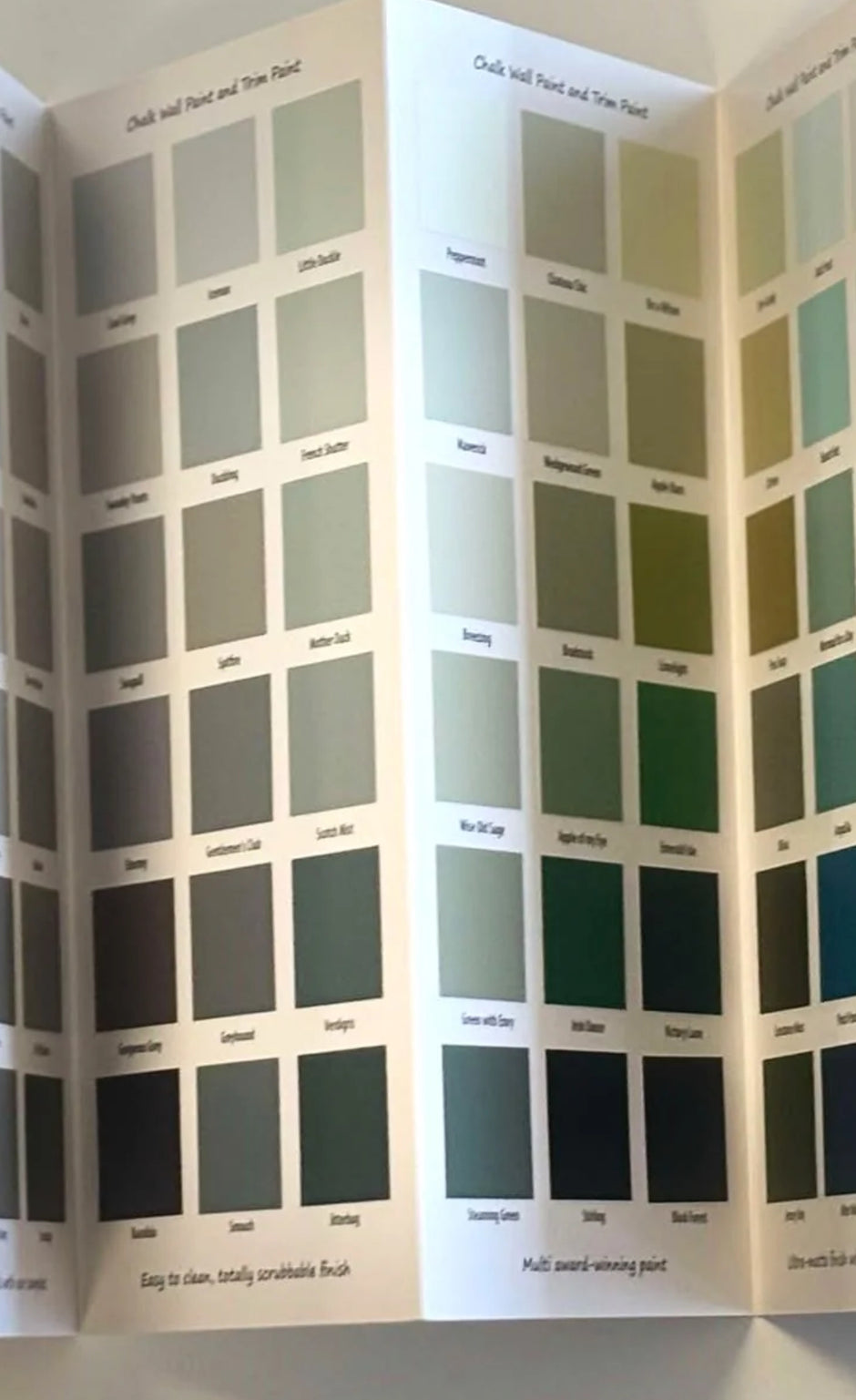 Frenchic Colour Charts – Brits Love Vintage Interiors